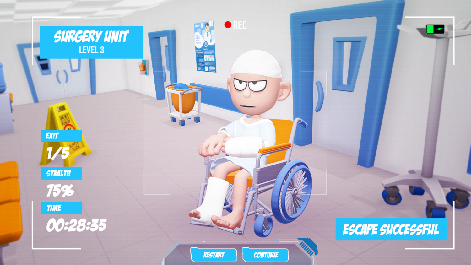 Hospital escape / Game – ARTEAM interactive