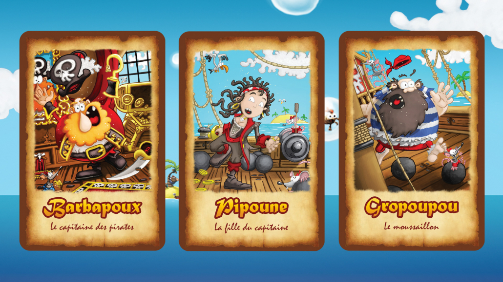 Barbapoux / Cards game – ARTEAM interactive