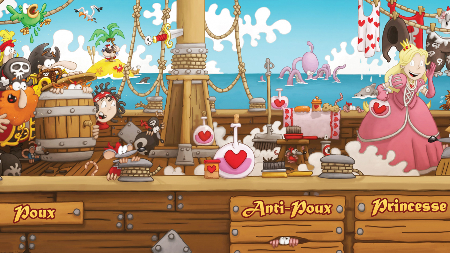 Barbapoux / Cards game – ARTEAM interactive
