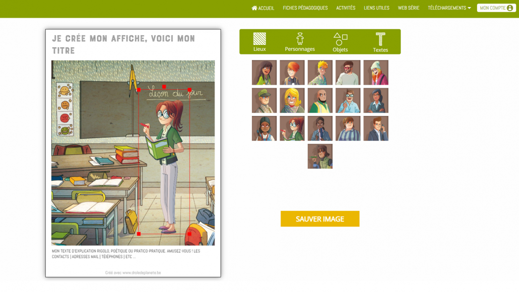 Drôle de planète / Plateforme E-Learning – ARTEAM interactive