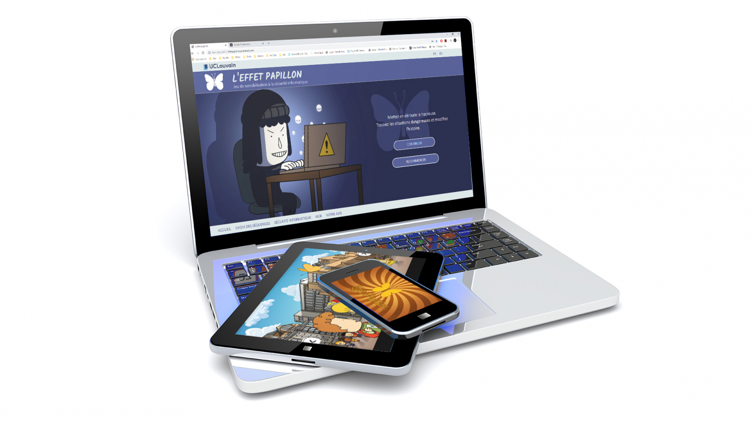 Butterfly effect / Interactive cartoon – ARTEAM interactive