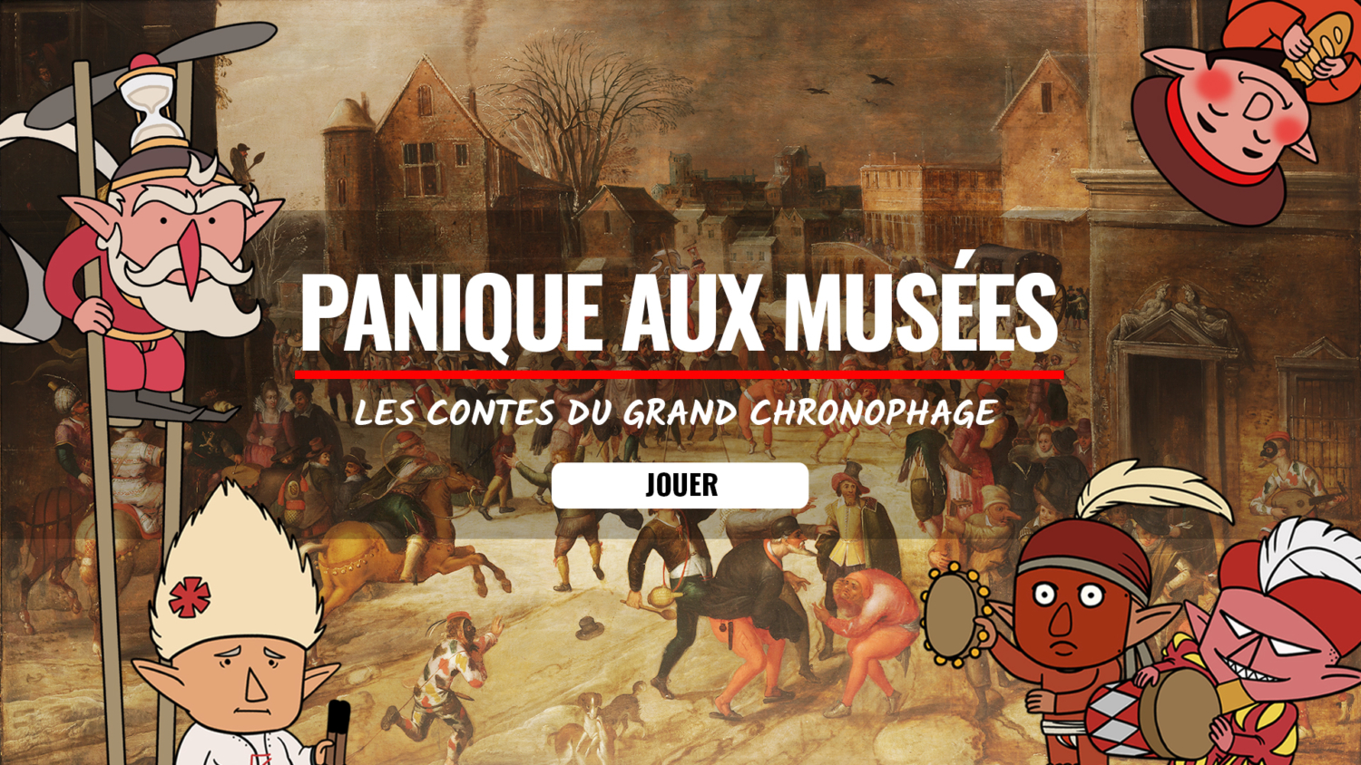 Panic at the Museums / Transmedia Adventure – ARTEAM interactive