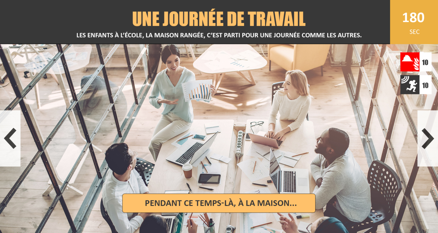 Warning / Jeu de sensibilisation – ARTEAM interactive