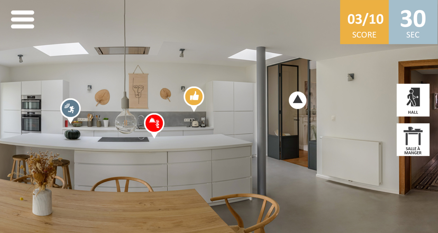 Warning / Jeu de sensibilisation – ARTEAM interactive